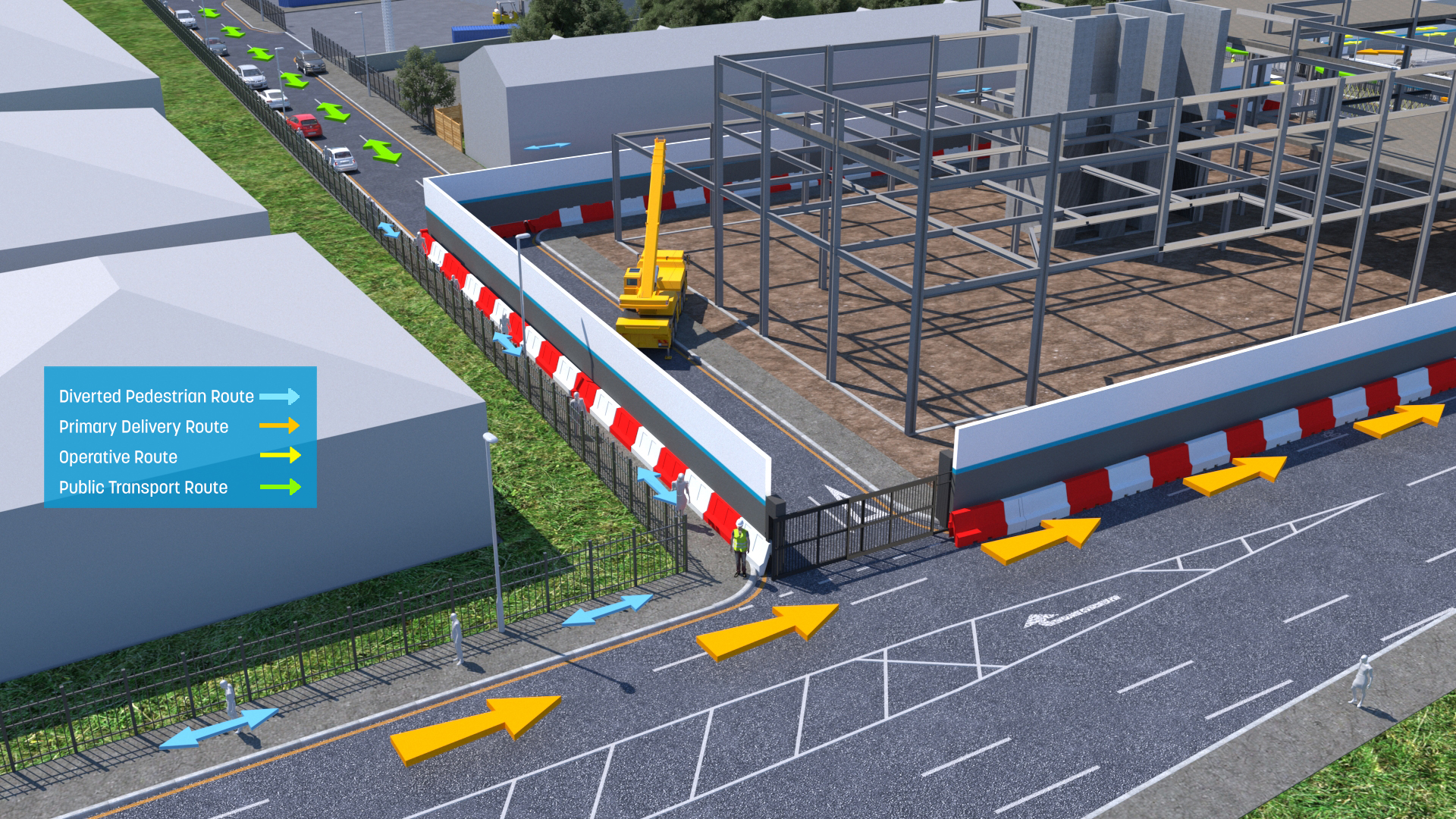 4D Construction Animations & Models for Bids & Tenders | Hobs 3D UK