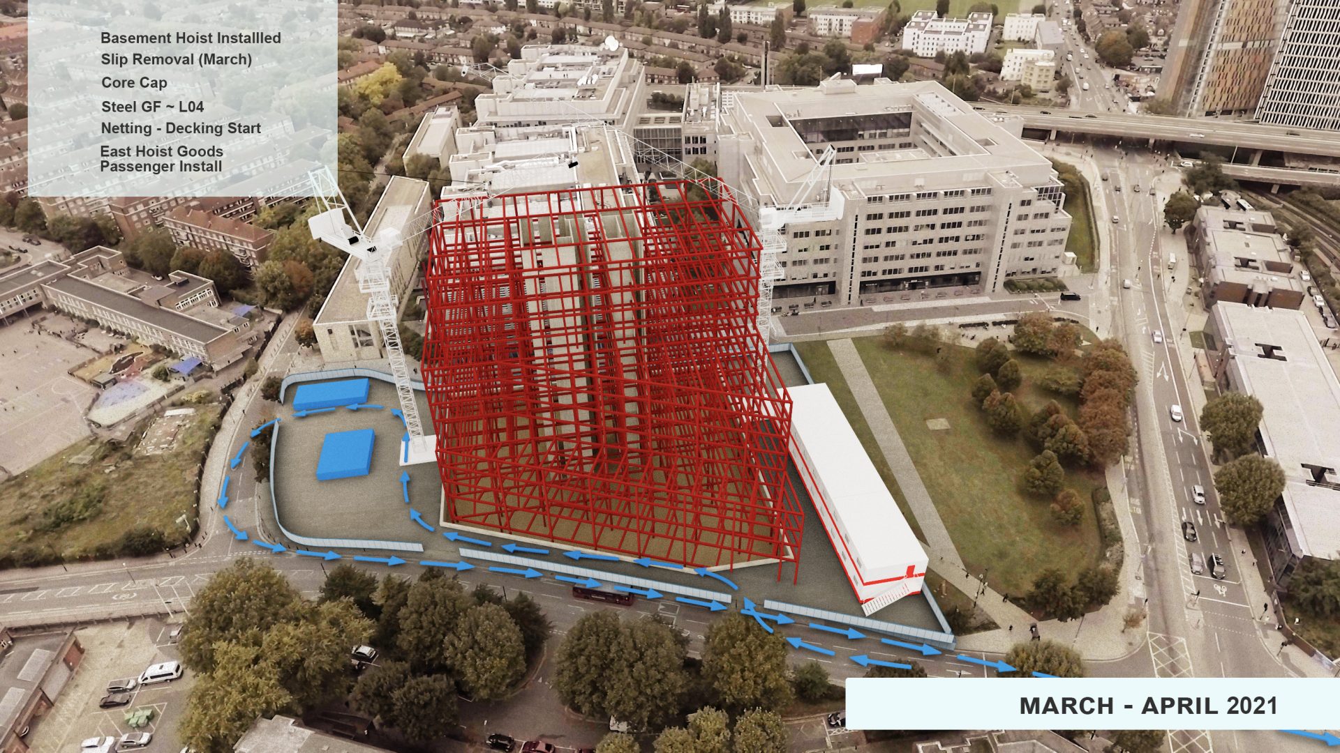 4D Construction Sequences, Bid Winning Animations - Hobs 3D UK